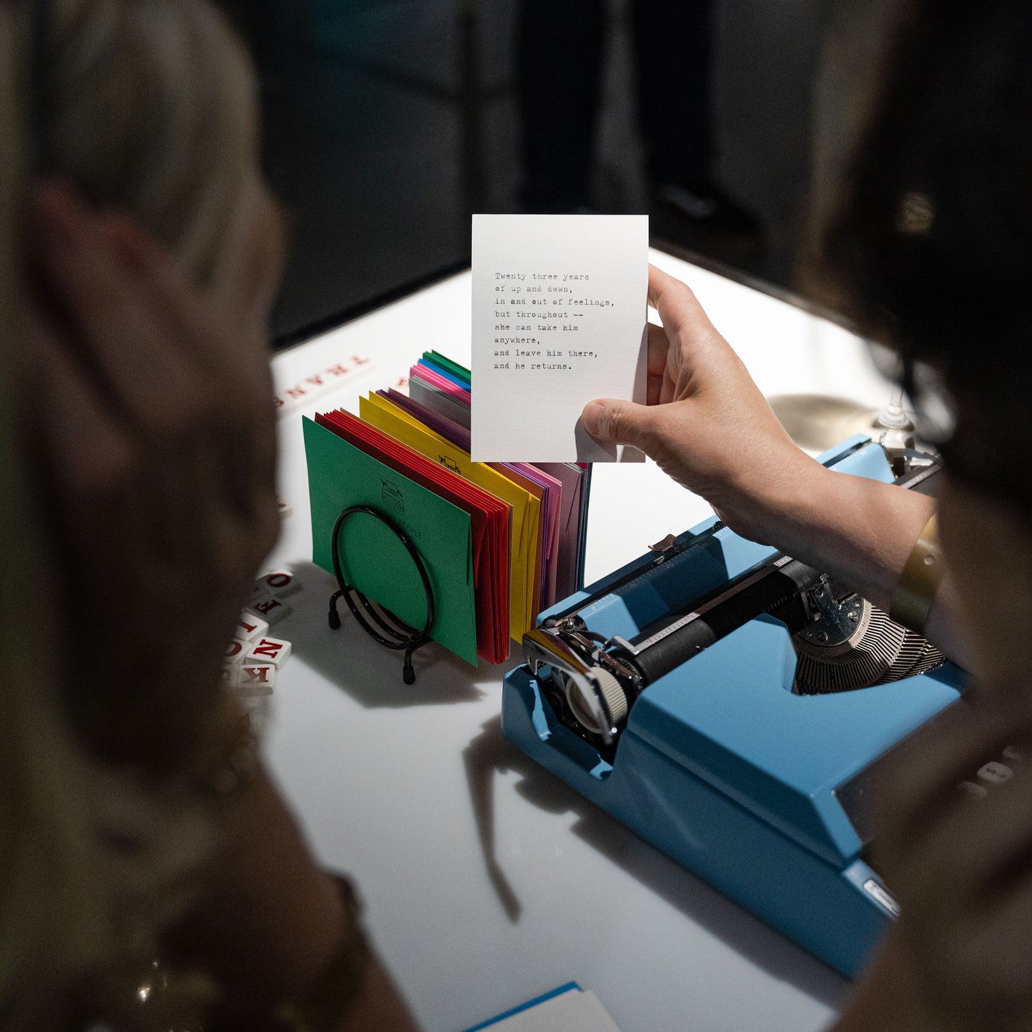 Typewriter poetry activations in Toronto, Vancouver and Ottawa, Canada ...